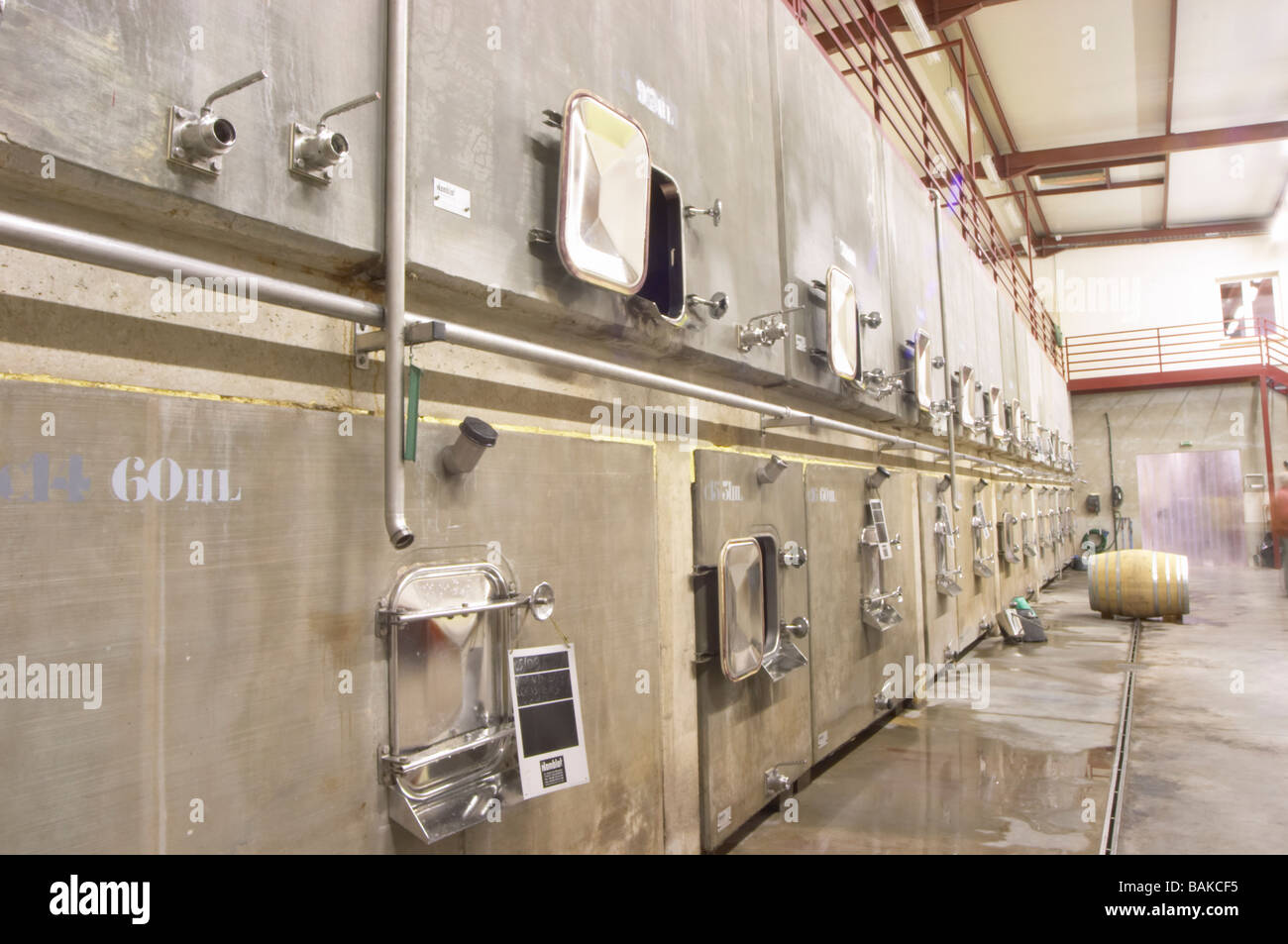 Concrete vat wine hi-res stock photography and images - Alamy