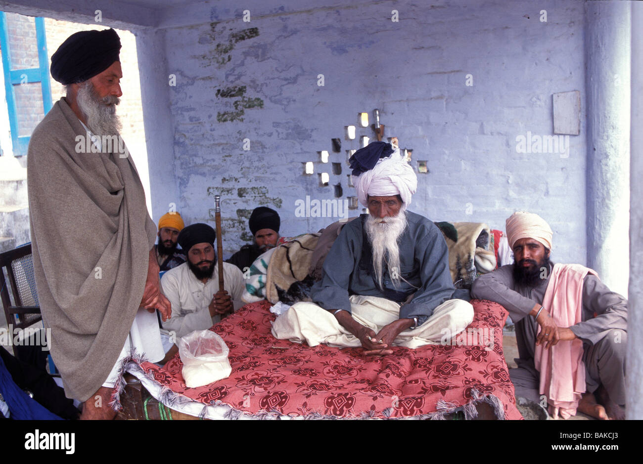 India, Punjab State, Anandpur Sahib, the Nihangs are the Knights of ...