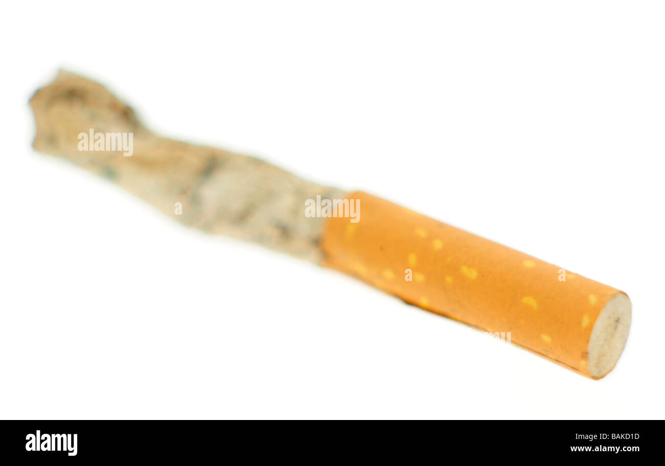 Wet and Mouldy Discarded Cigarette Butt Stock Photo - Alamy