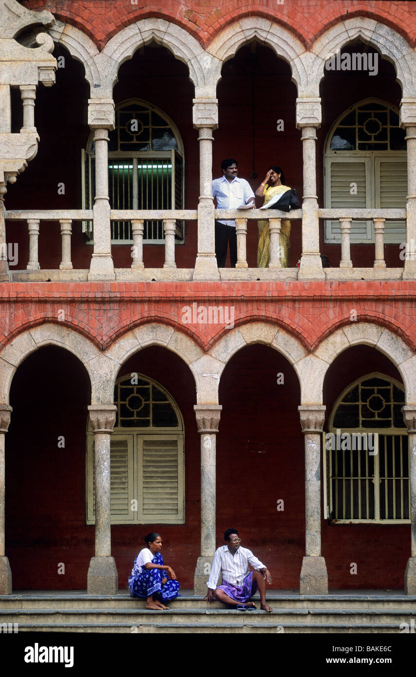 India, Tamil Nadu State, Chennai (Madras), High Court Stock Photo - Alamy