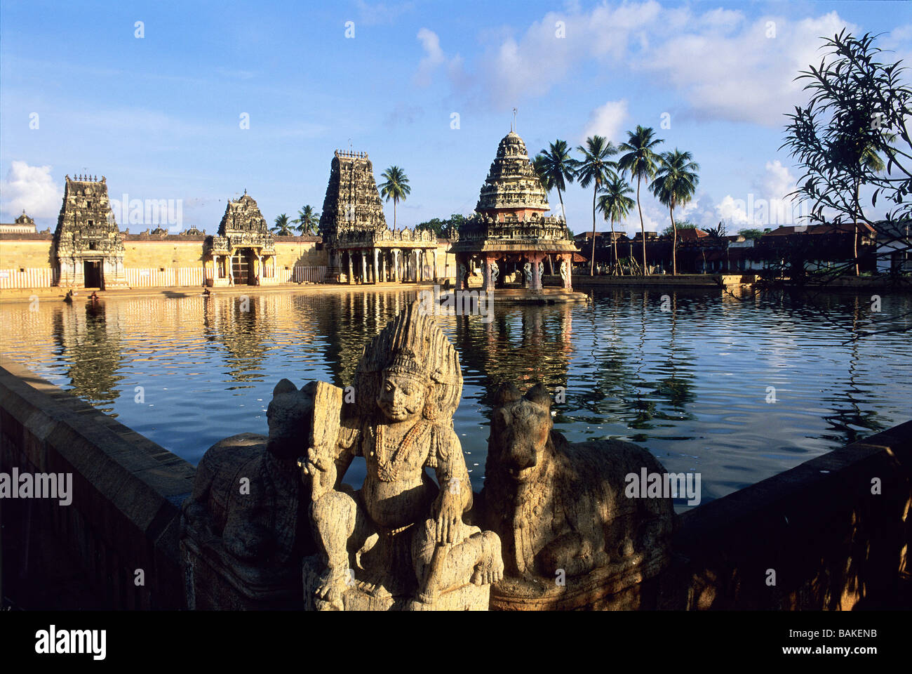 India, Tamil Nadu State, Chettinad Region, Kovilur temple Stock Photo ...