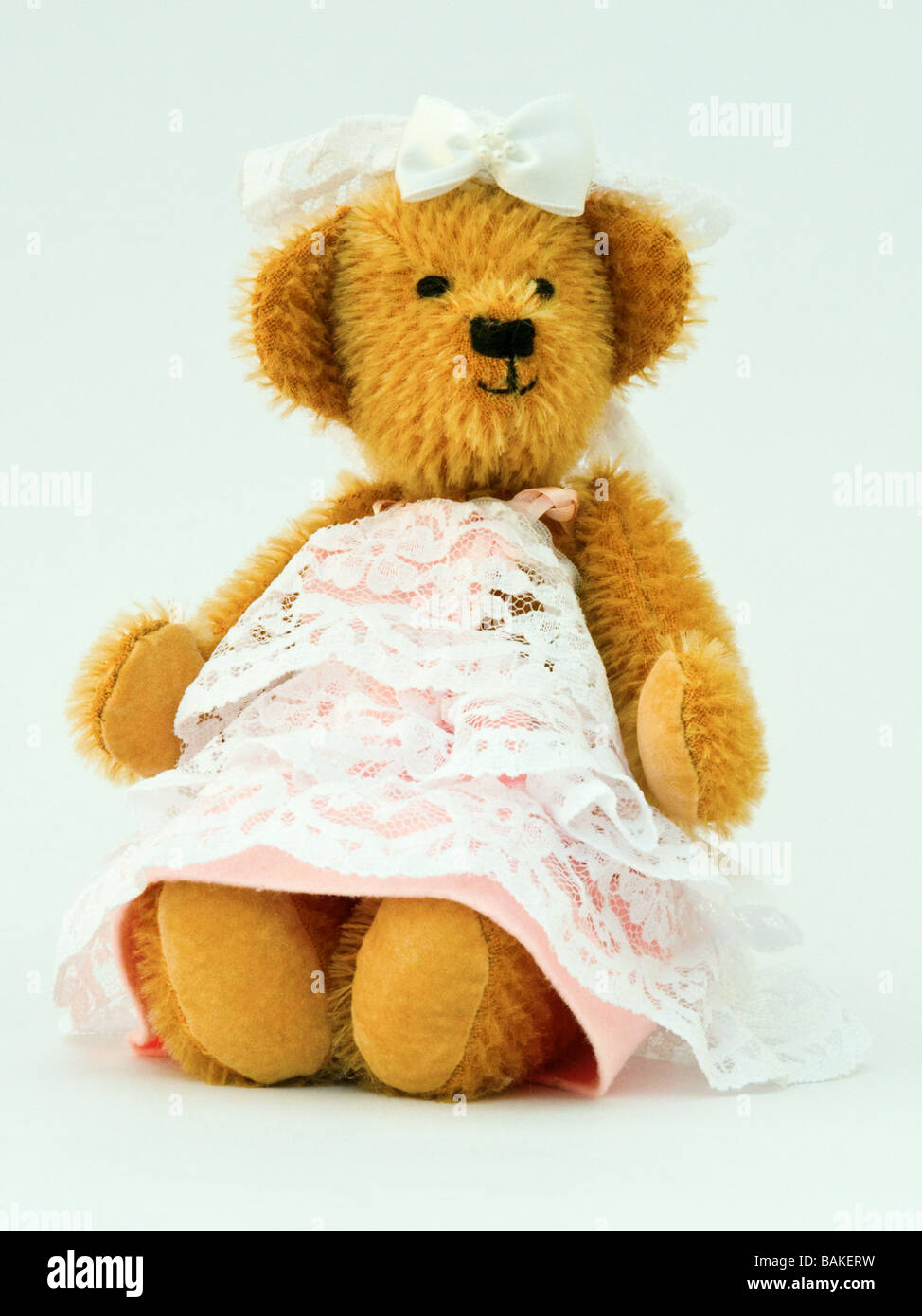 Miniature teddy bear posing (Mini Bear Collection Stock Photo - Alamy