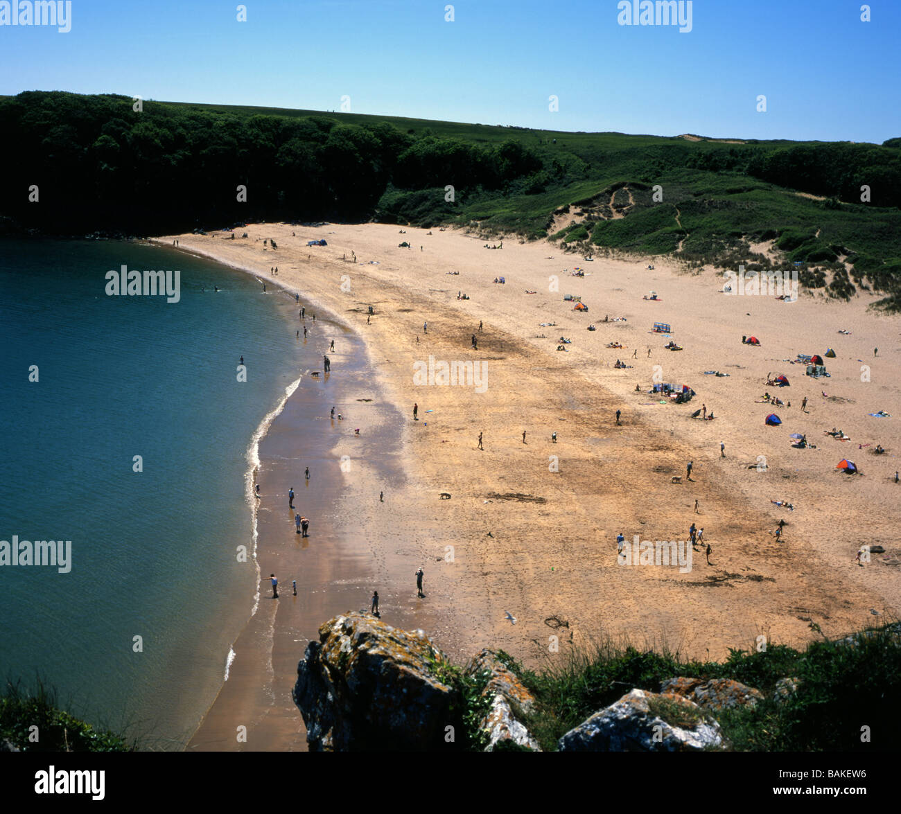 Barfundle bay pembrokeshire hi-res stock photography and images - Alamy