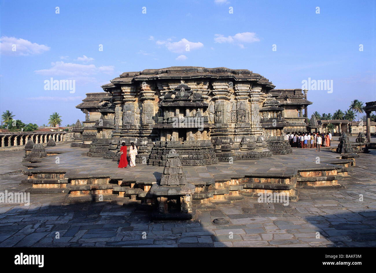 India, Karnataka State, Belur, Chennakeshava temple Stock Photo - Alamy