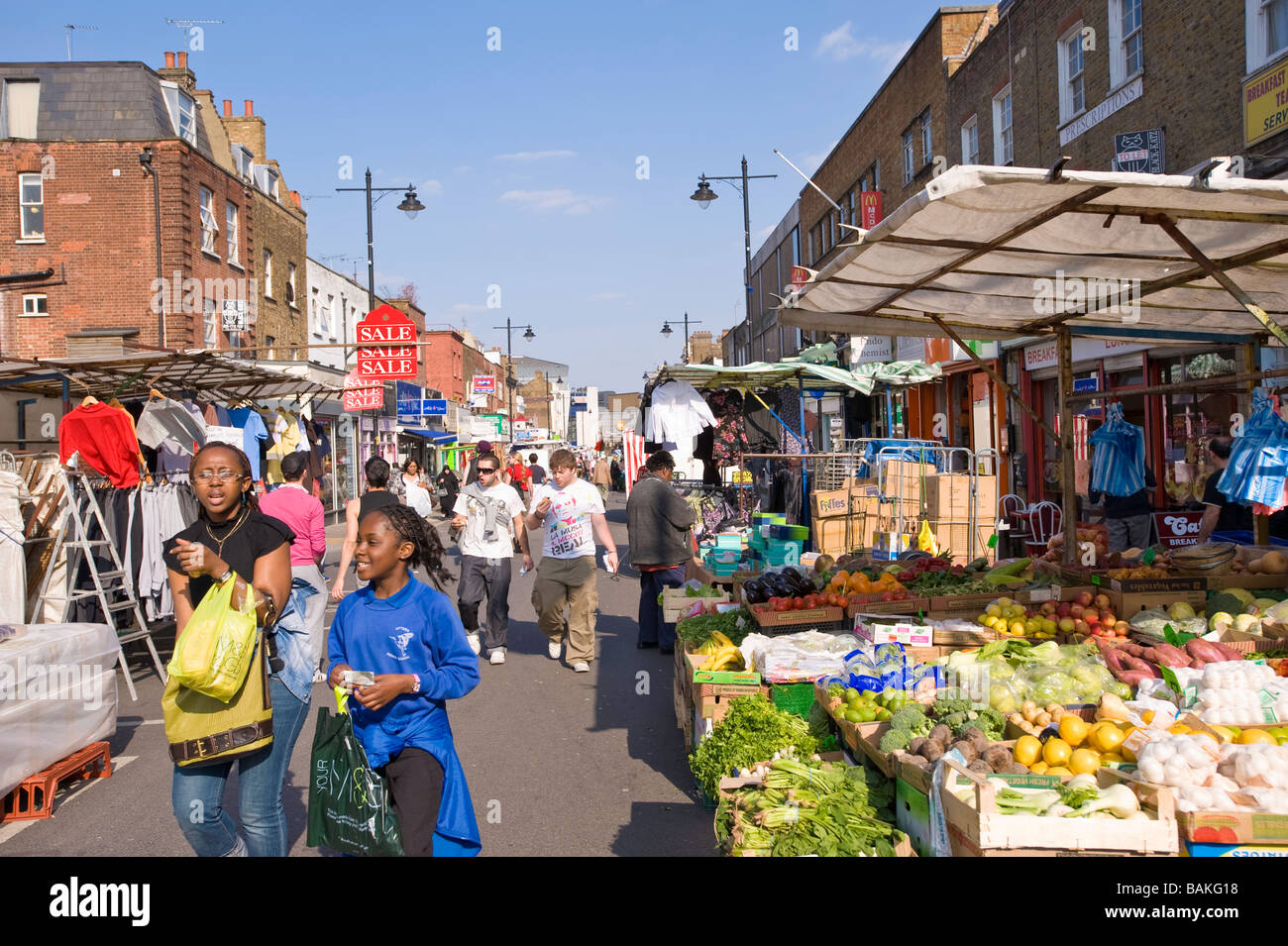 Chapel Market Islington High Resolution Stock Photography and Images ...