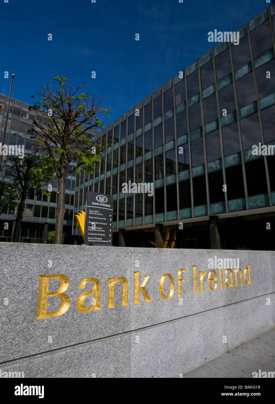 Bank of Ireland headquarters, Baggot St. Dublin Stock Photo - Alamy