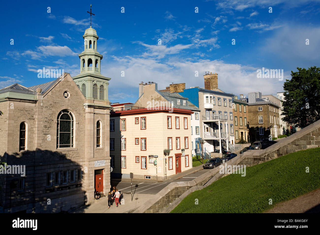 Canada, Quebec Province, Quebec City, Old Town listed as World Heritage ...