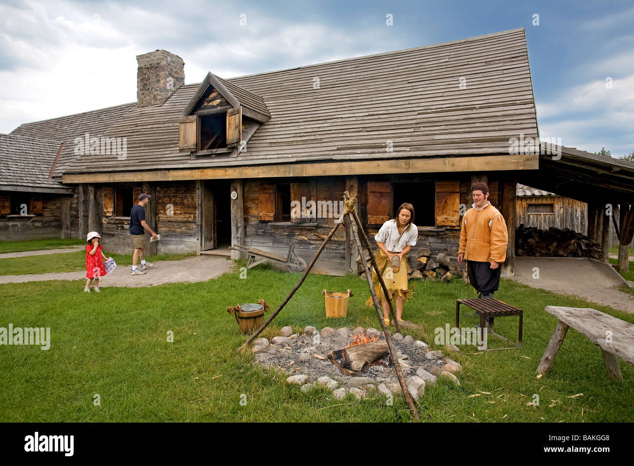 Canada, Ontario Province, Midland-Penetanguishene Region, Sainte Marie ...