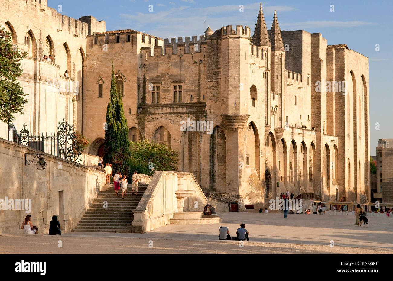 France, Vaucluse, Avignon, the Palais des Papes listed as World ...
