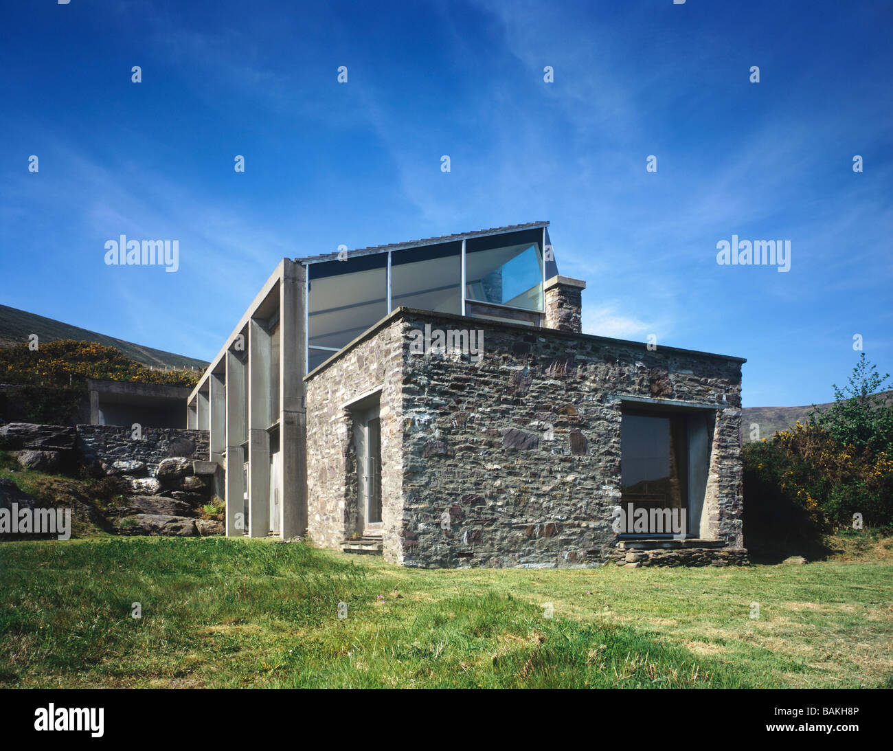 DANE HOUSE, SIMON WALKER ARCHITECTS, KERRY, IRELAND Stock Photo - Alamy