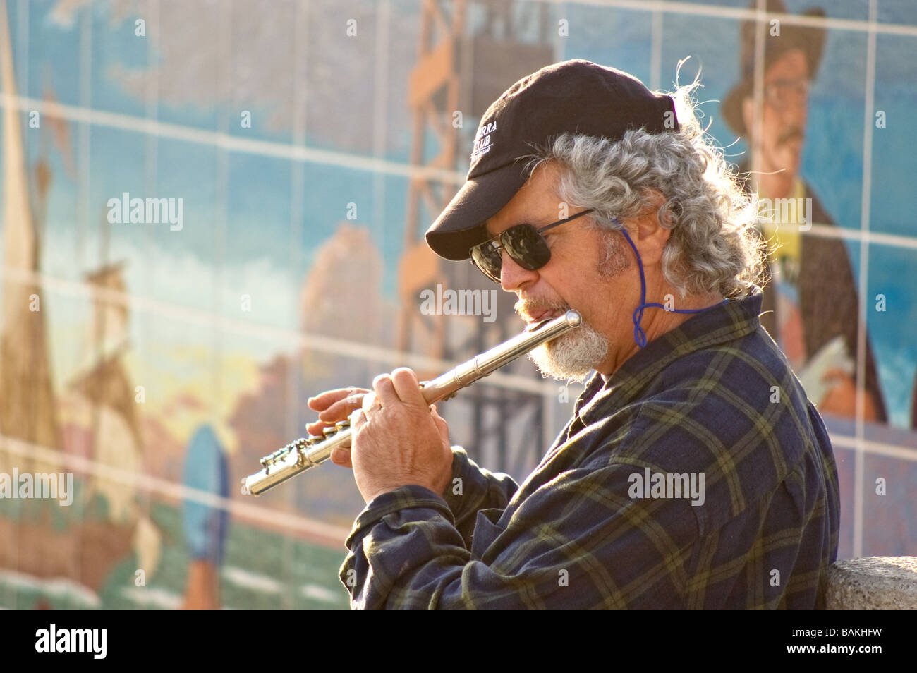 Man Playing The Flute Stock Photos & Man Playing The Flute Stock Images ...