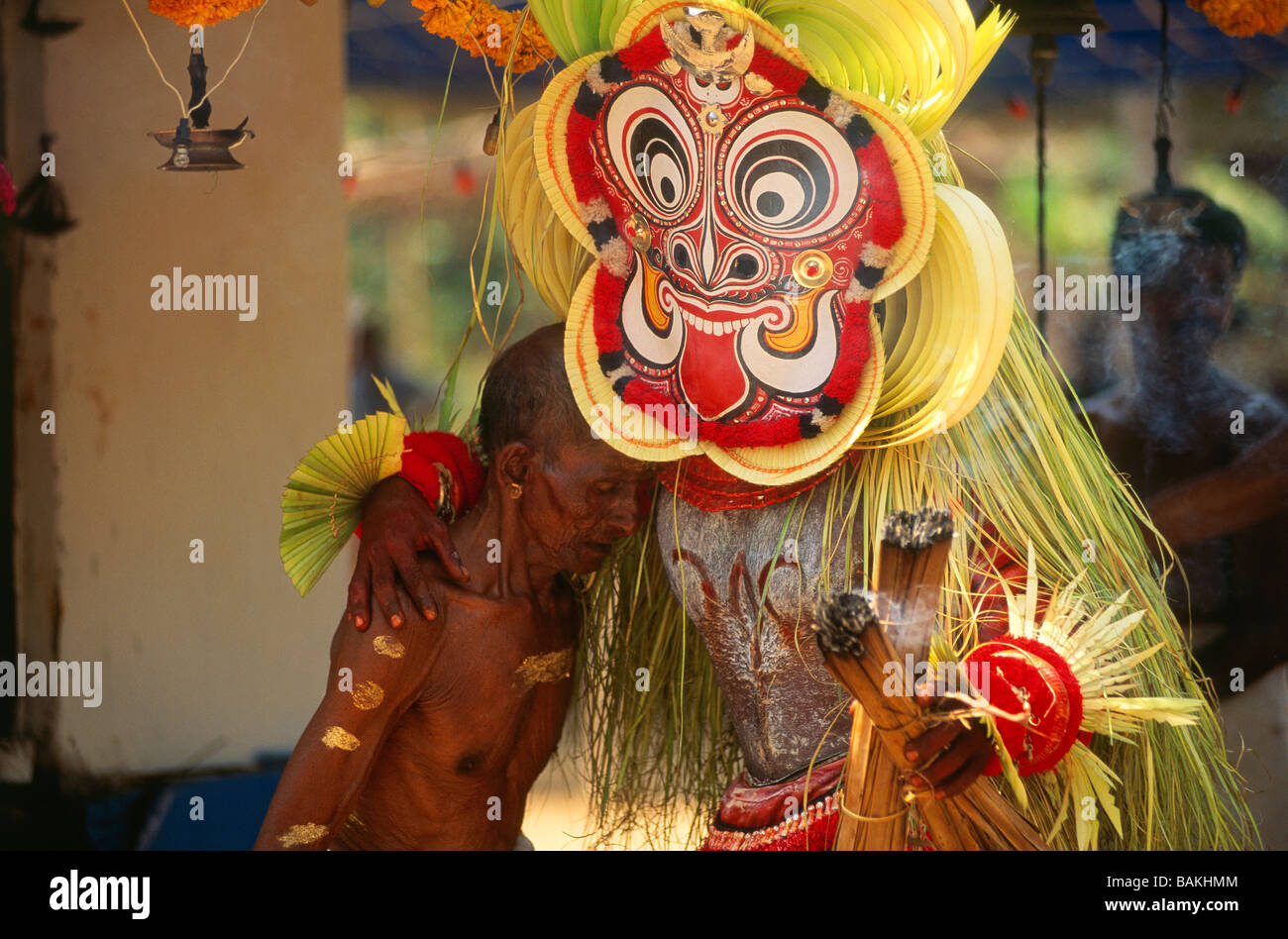 Gulikan Theyyam Face