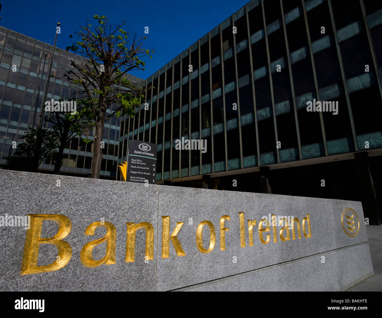 Bank of Ireland headquarters, Baggot St. Dublin Stock Photo - Alamy