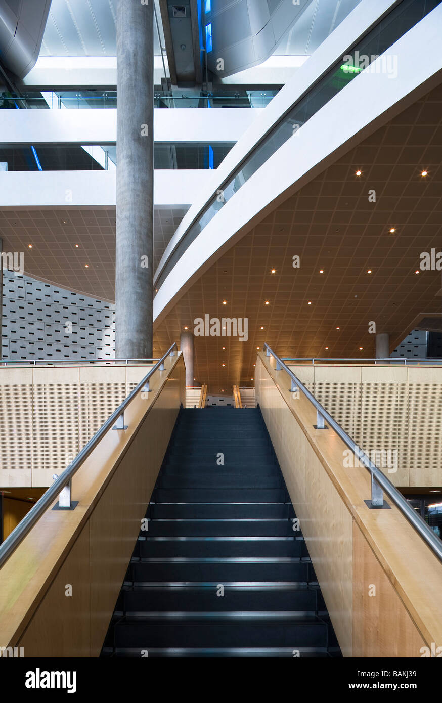 ALEXANDRIA LIBRARY, SNOHETTA, ALEXANDRIA, EGYPT Stock Photo - Alamy