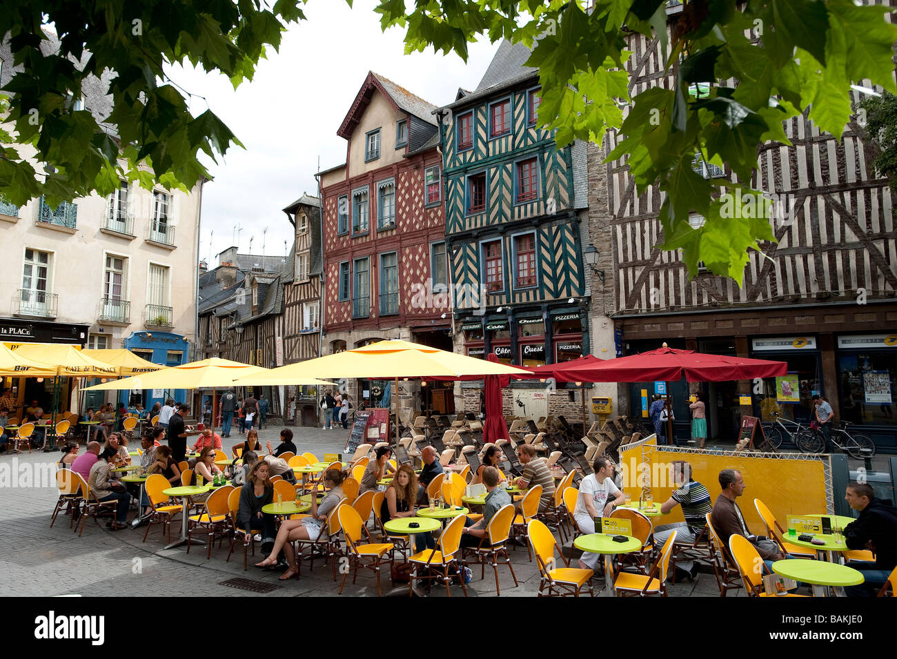 France, Ille et Vilaine, Rennes, place Sainte Anne (Saint Anne's Square ...