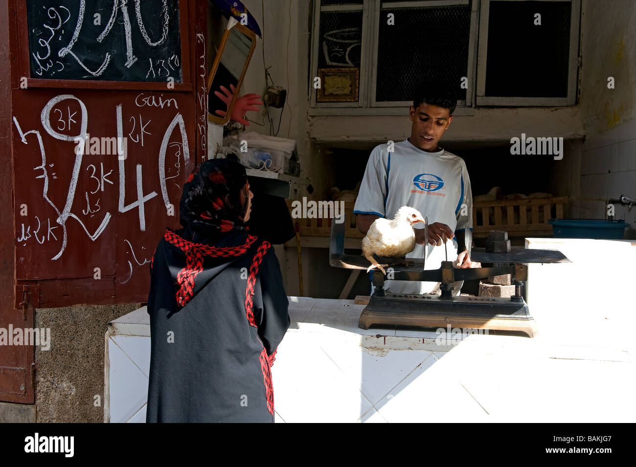 Fez medina chicken hi-res stock photography and images - Alamy