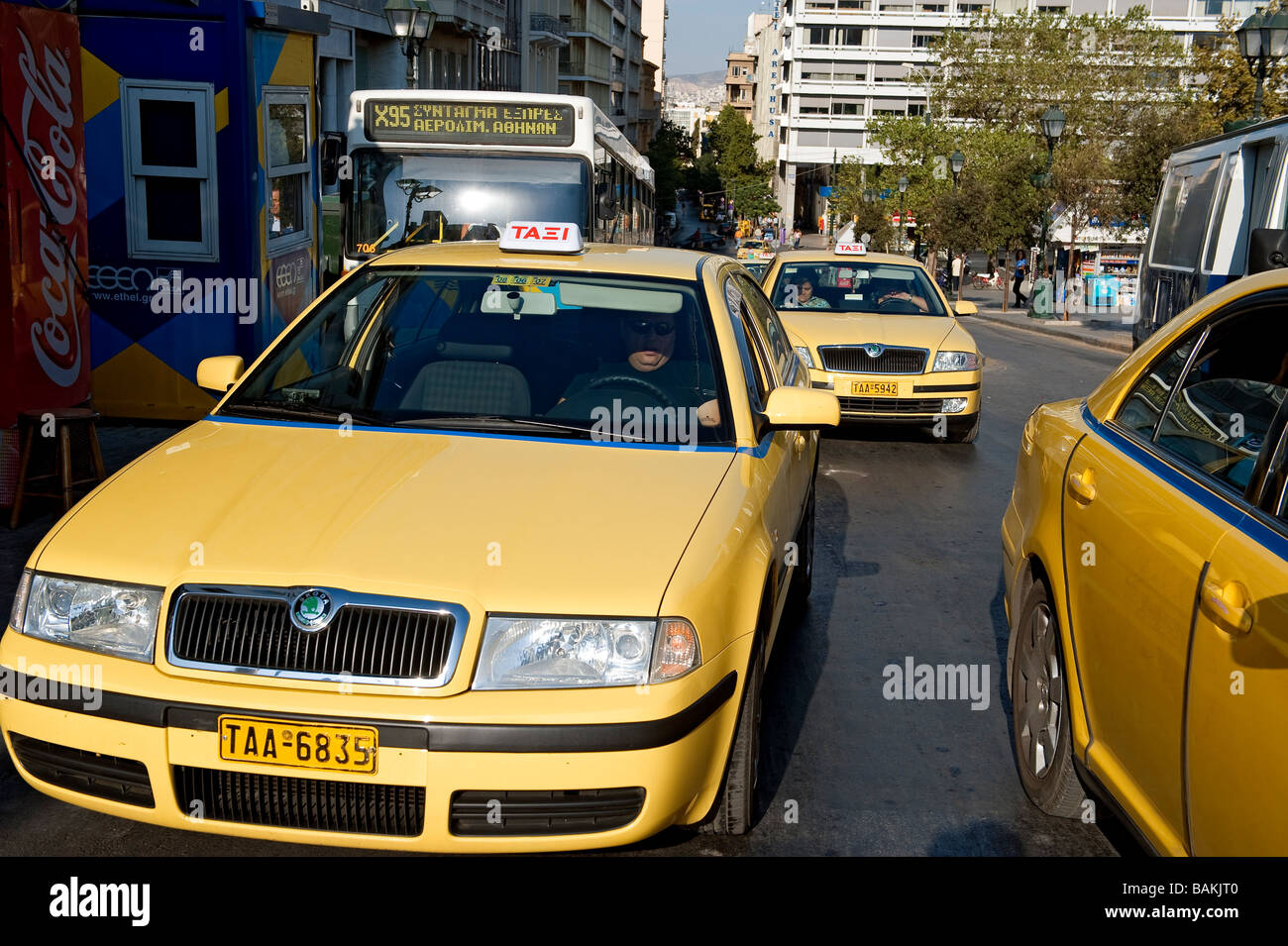 Balkans taxis hi-res stock photography and images - Alamy