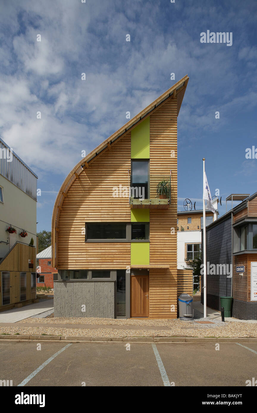 KINGSPAN ECO HOUSE, SHEPPARD ROBSON, WATFORD, UNITED KINGDOM Stock ...