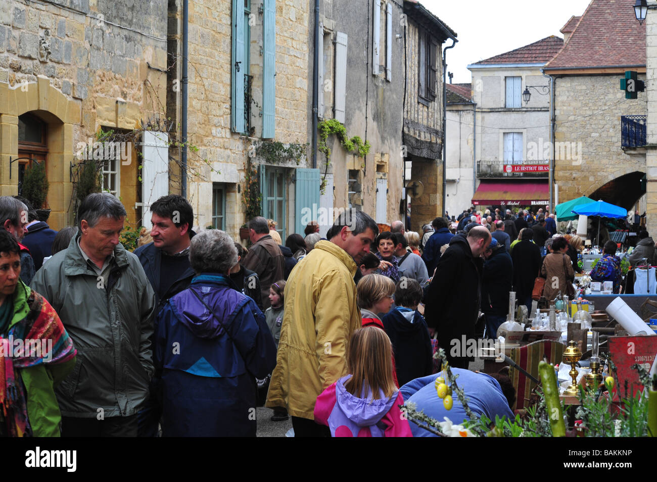 Beaumont france market Stock Photo - Alamy