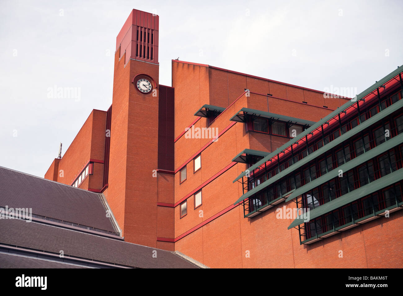 exterior, British Library, St Pancras, London, England Stock Photo - Alamy