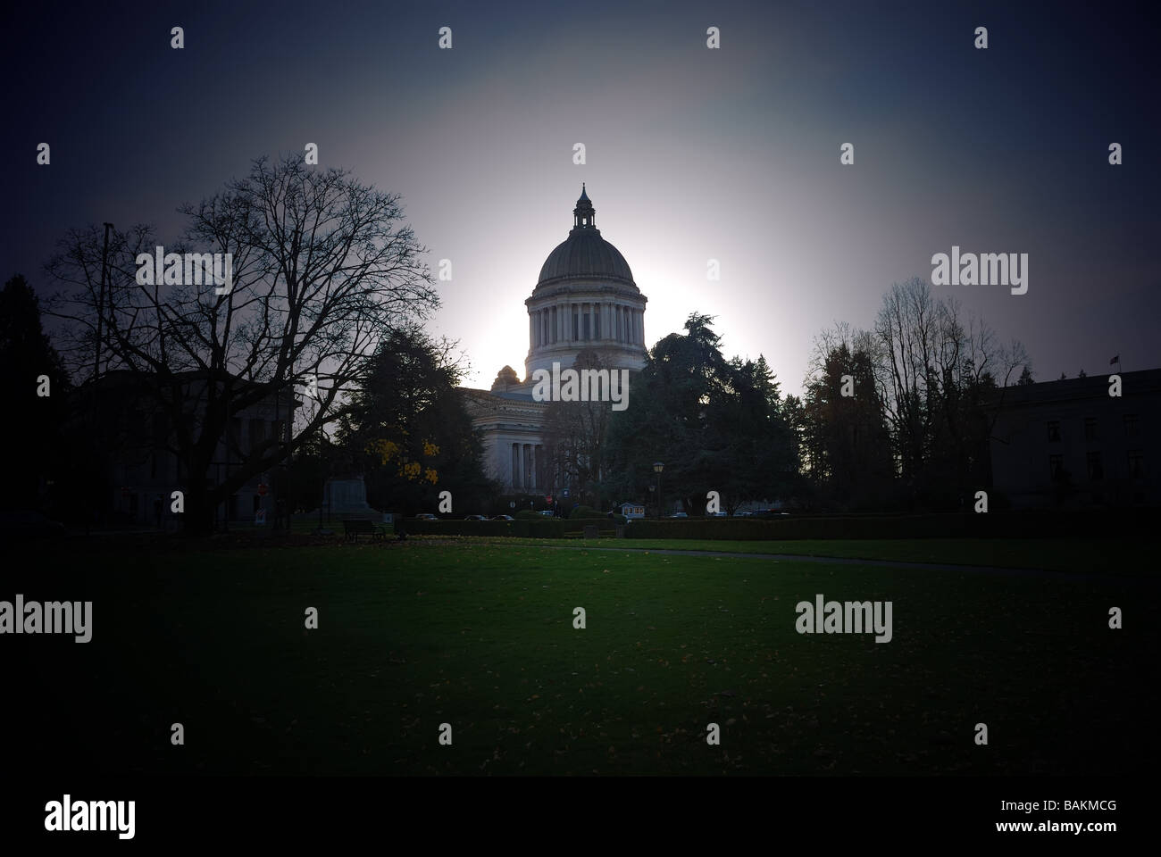 Washington State Legislative Building Showing Capitol Dome Stock Photo ...
