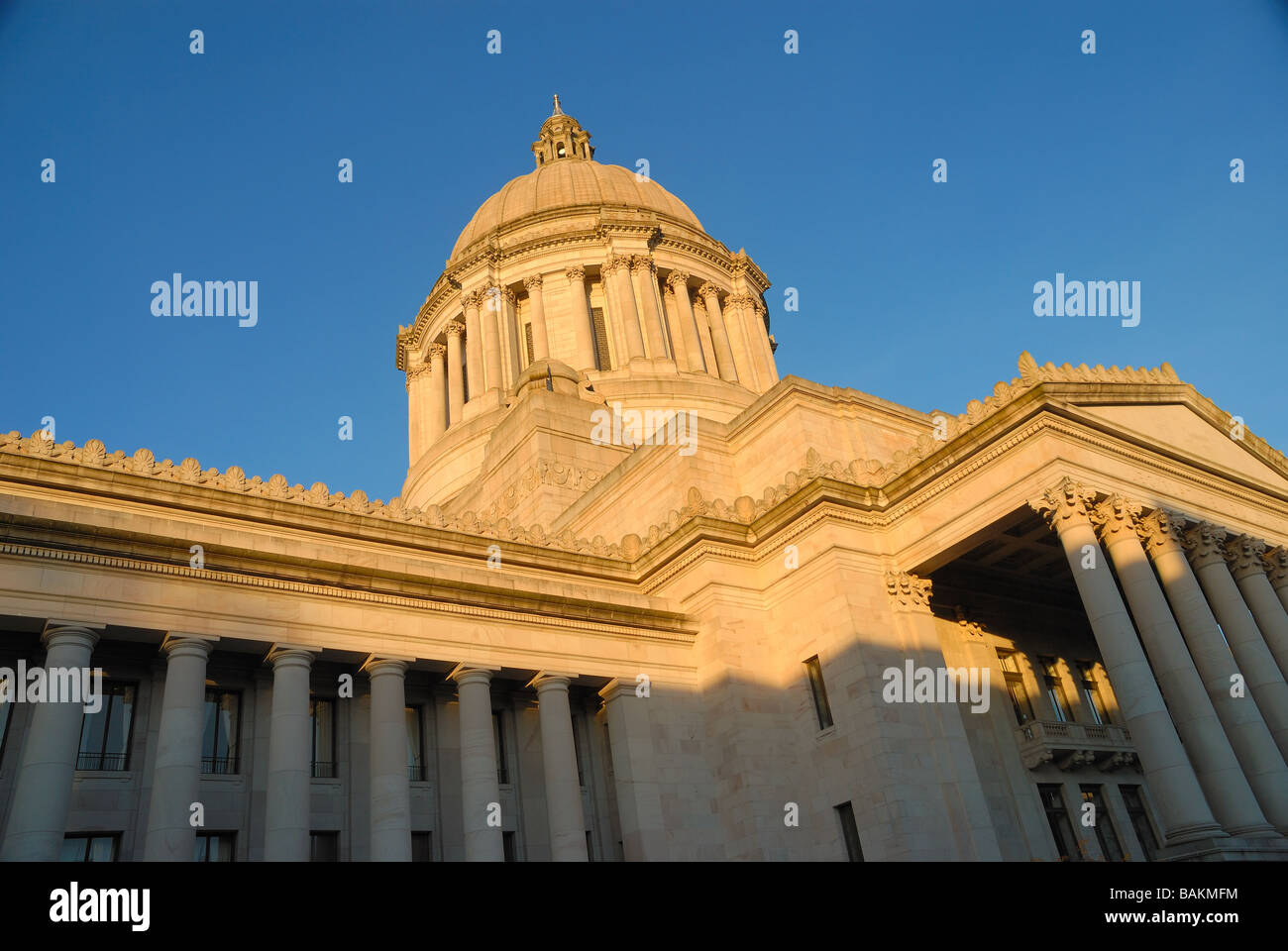 Washington State Legislative Building Showing Capitol Dome Stock Photo ...