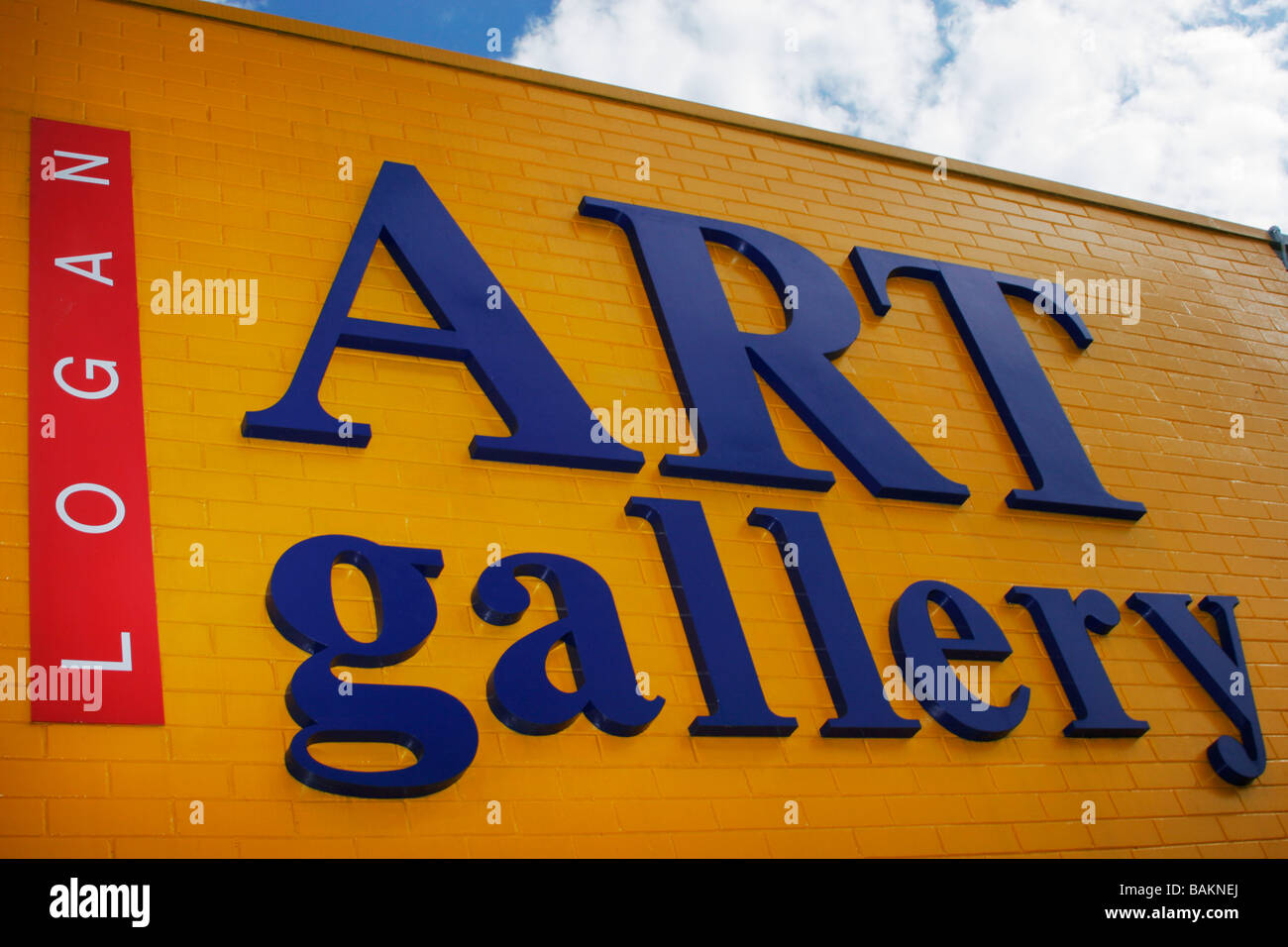 logan art gallery Stock Photo - Alamy