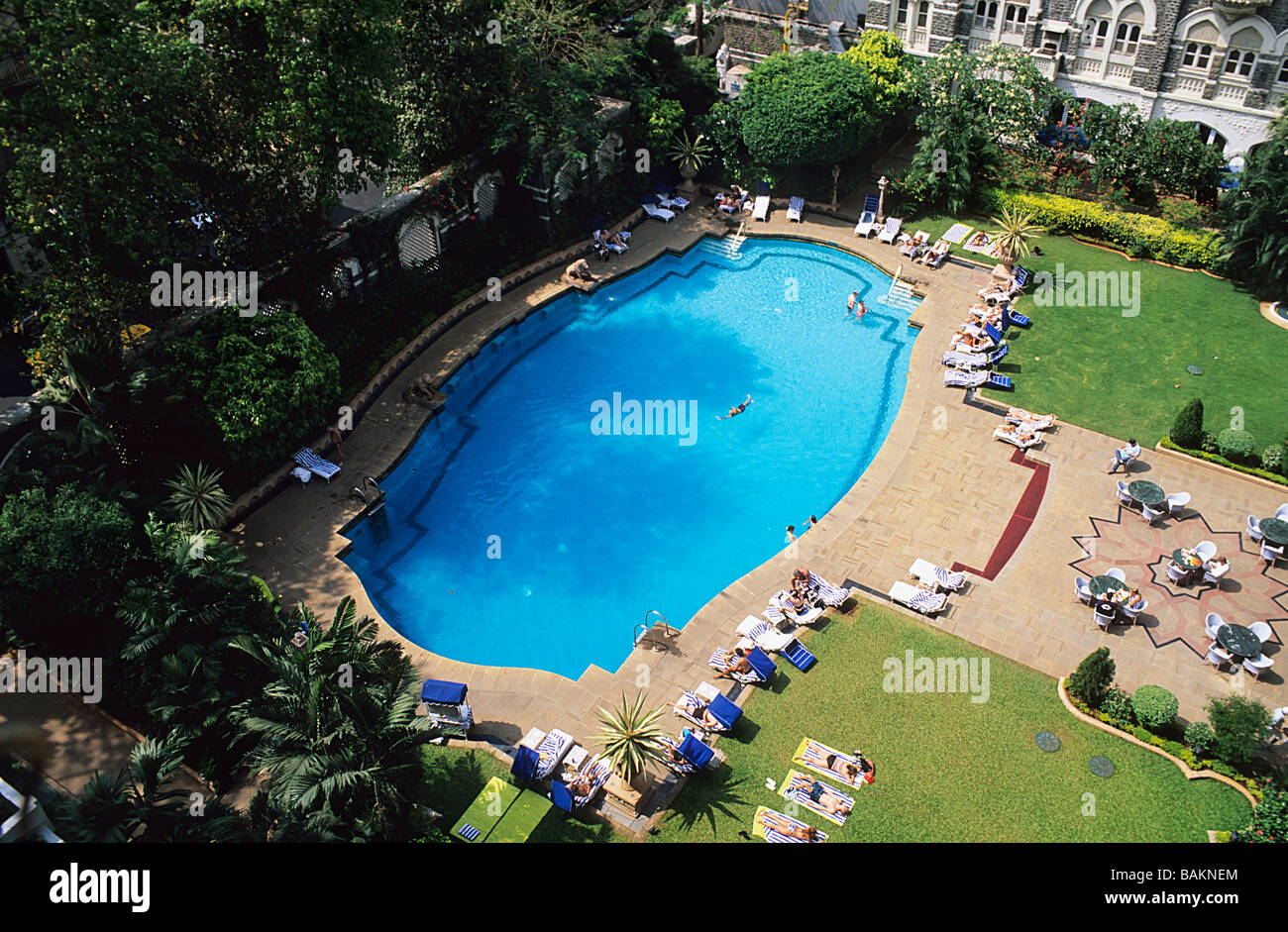 Taj mahal aerial view hi-res stock photography and images - Alamy
