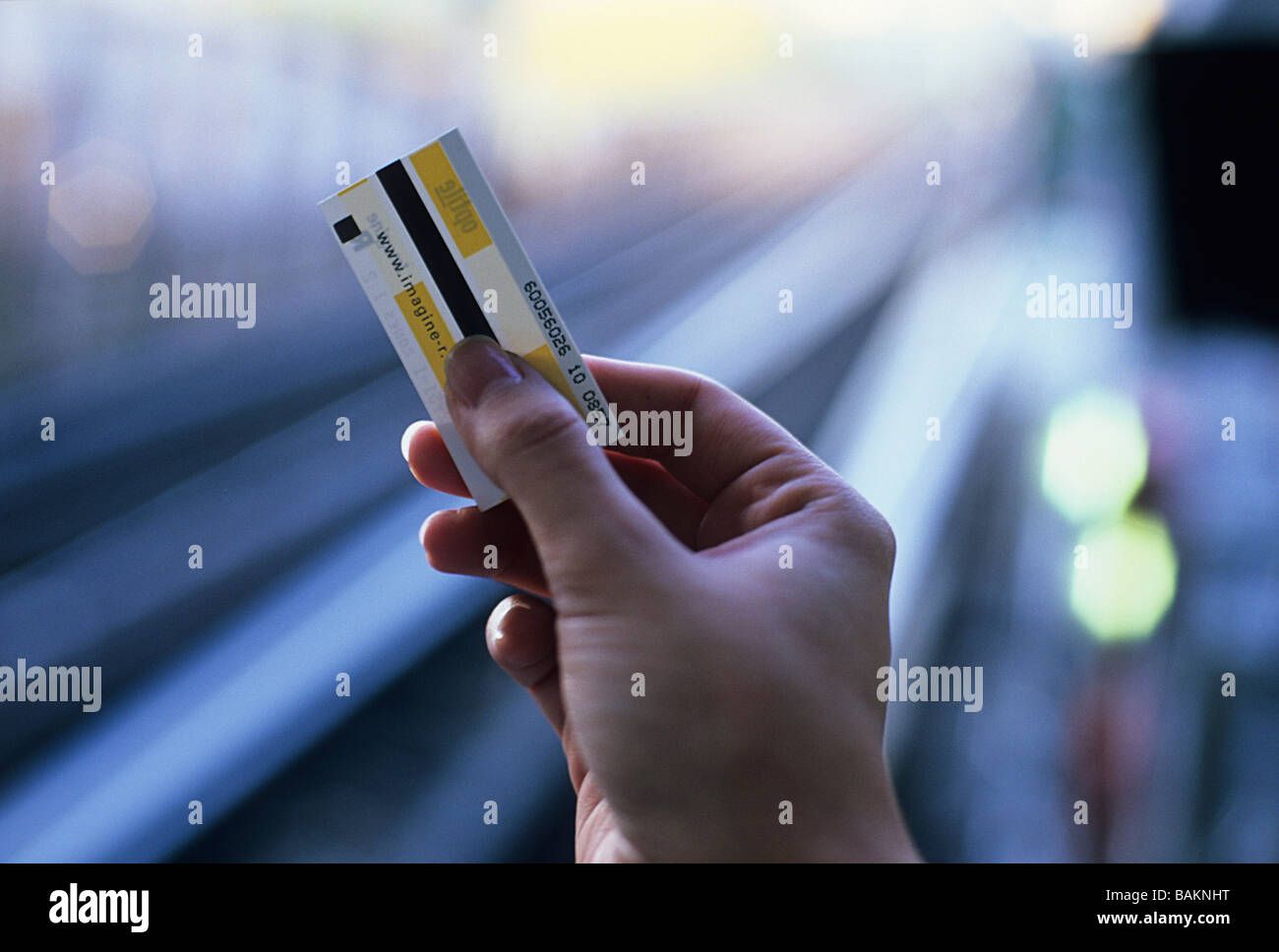 France, Ratp ticket Stock Photo - Alamy