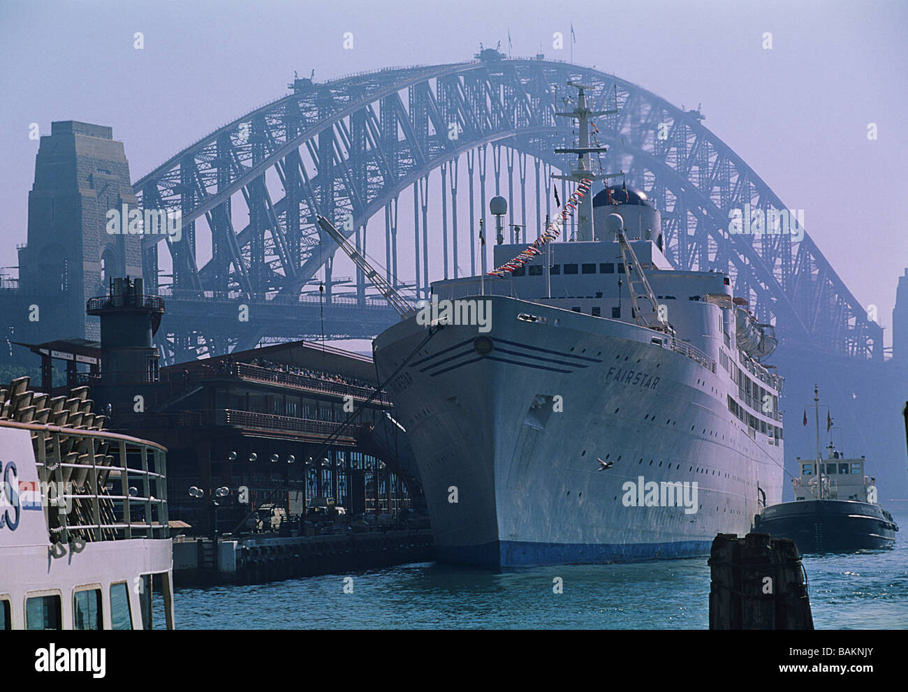 Australia, Sydney, Circular Quay and Harbour Bridge Stock Photo - Alamy