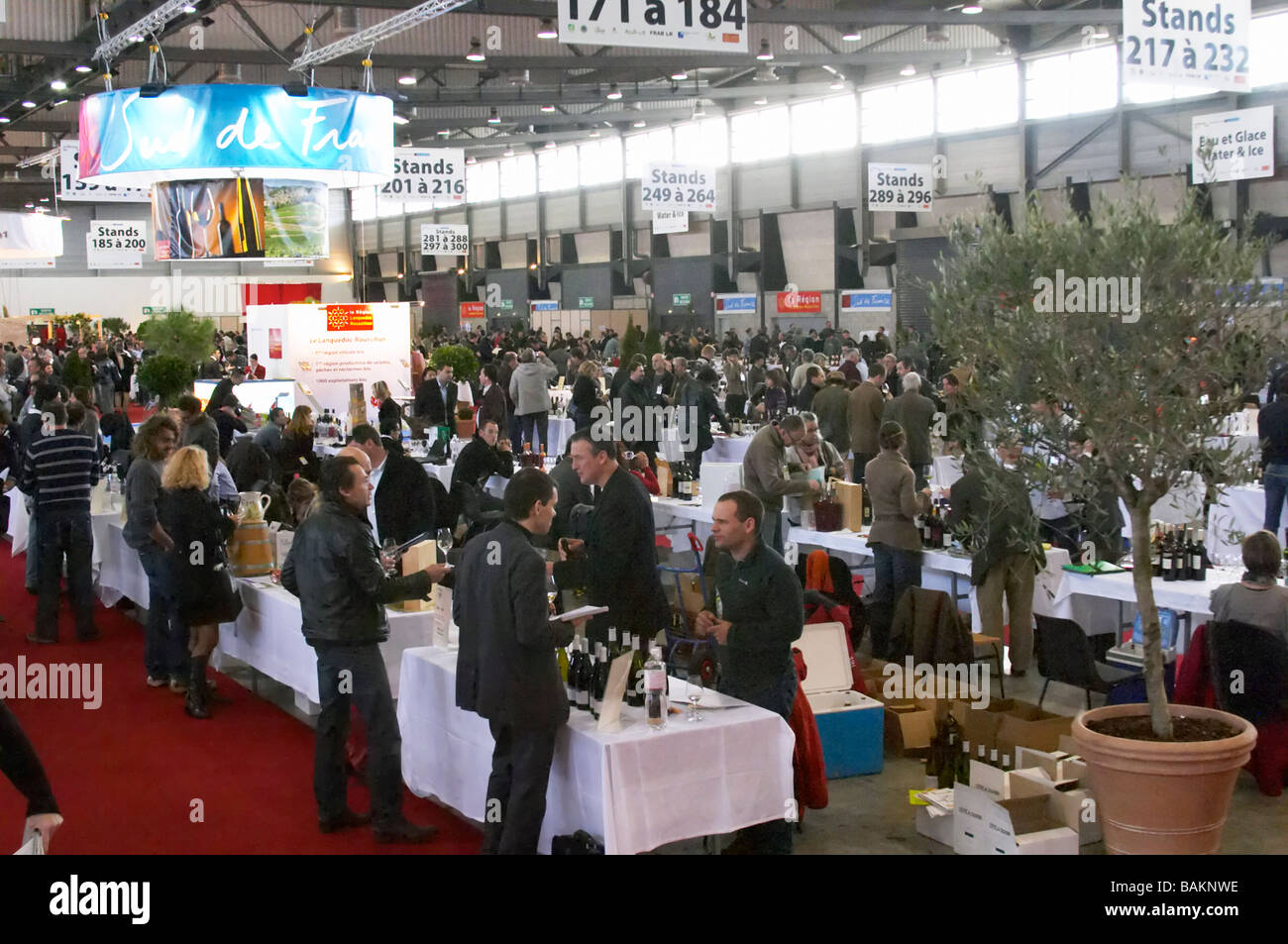 millesime bio wine fair montpellier france Stock Photo - Alamy