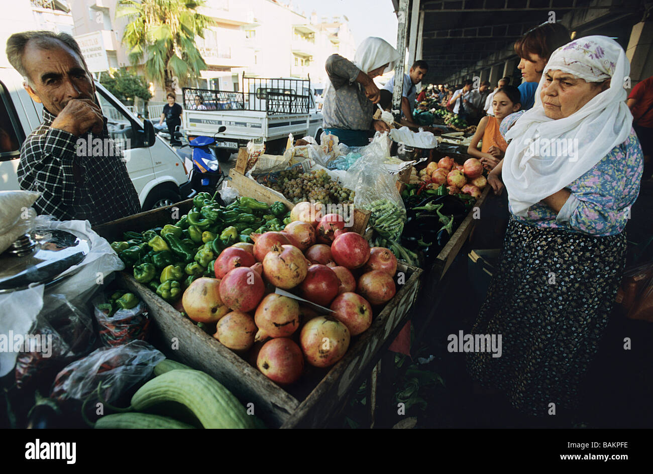 Turkey, Aegean Region, Bodrum, market Stock Photo - Alamy