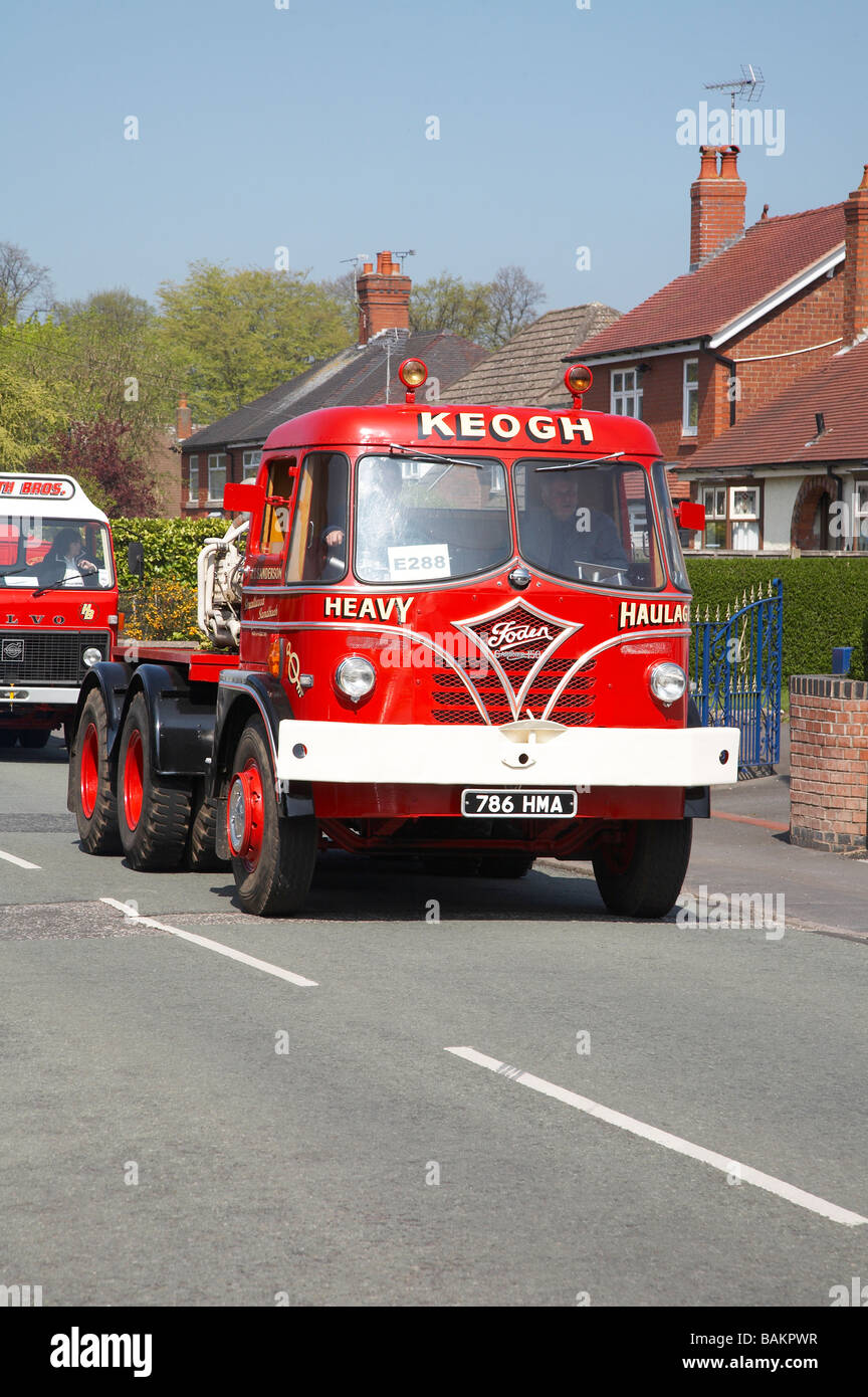 Classic Foden lorry Stock Photo - Alamy