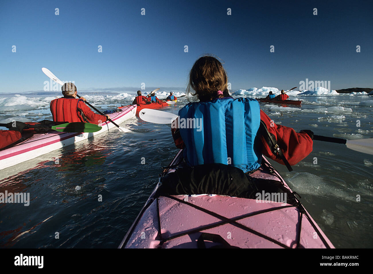 Norway, Svalbard Islands, Spitzberg, sea kayak Stock Photo - Alamy