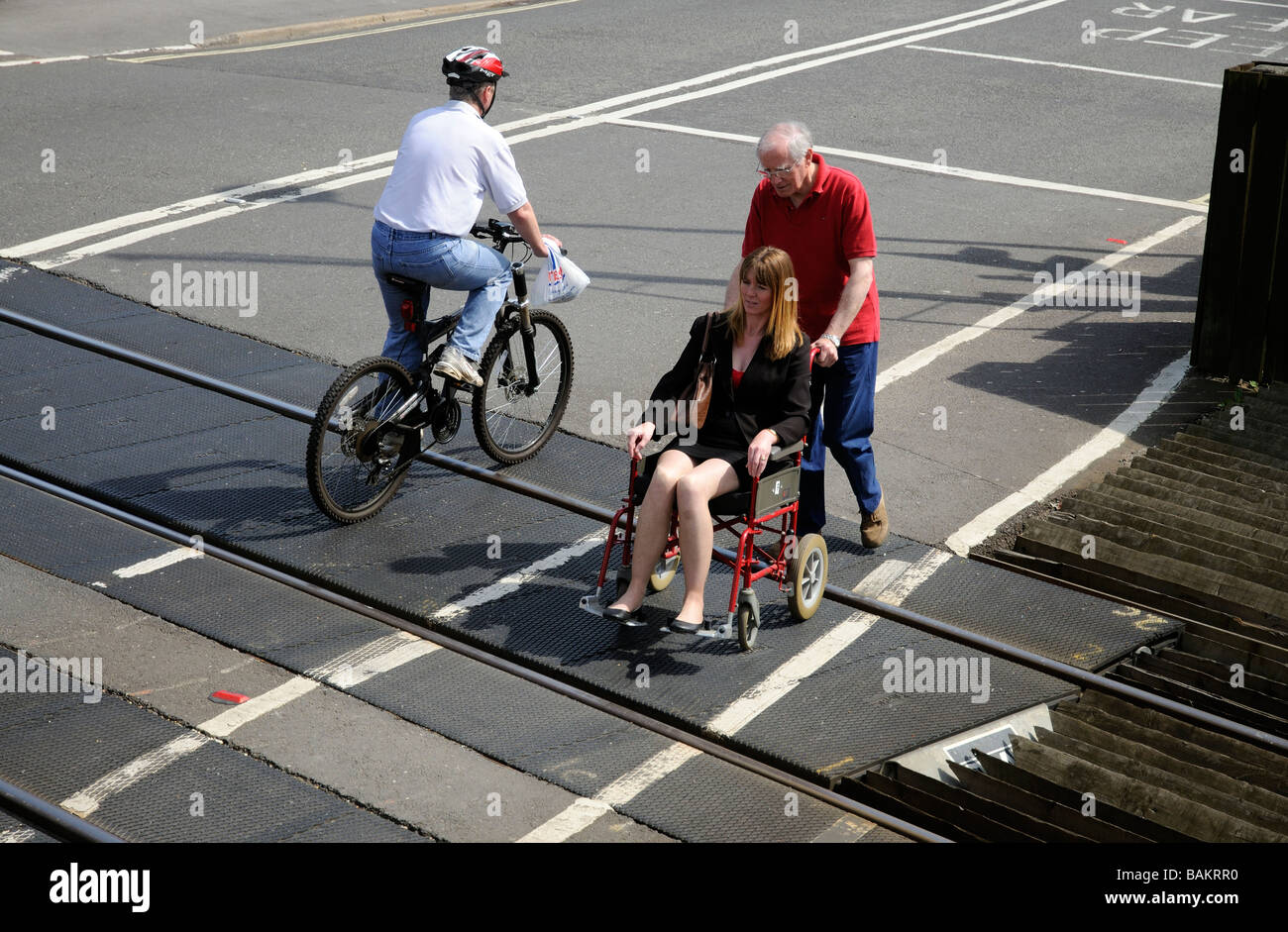 Travelling by rail with a wheelchair hi-res stock photography and ...