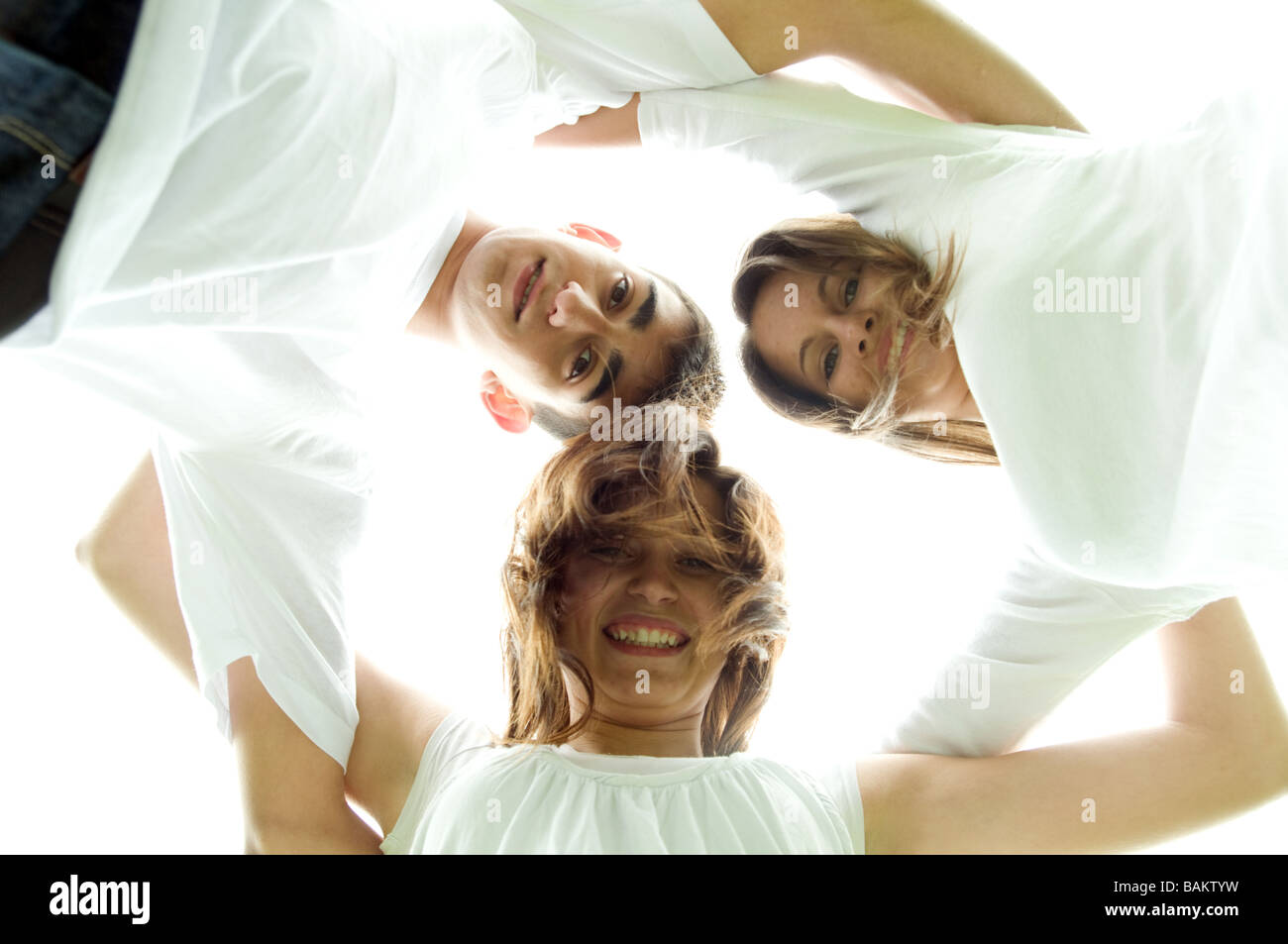 Joined friends hi-res stock photography and images - Alamy