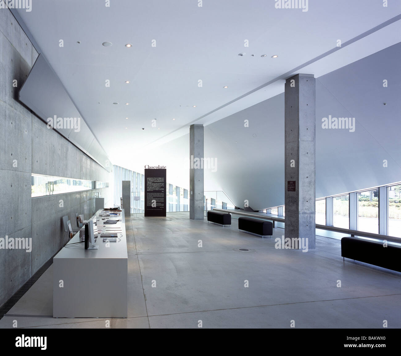 21 21 DESIGN SIGHT [DESIGN MUSEUM], TADAO ANDO, TOKYO, JAPAN Stock ...