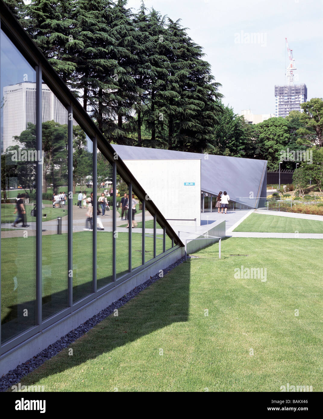 21 21 DESIGN SIGHT [DESIGN MUSEUM], TADAO ANDO, TOKYO, JAPAN Stock ...