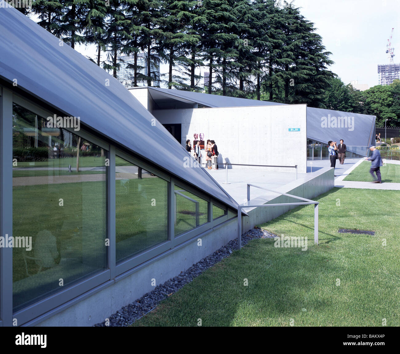 21 21 DESIGN SIGHT [DESIGN MUSEUM], TADAO ANDO, TOKYO, JAPAN Stock ...