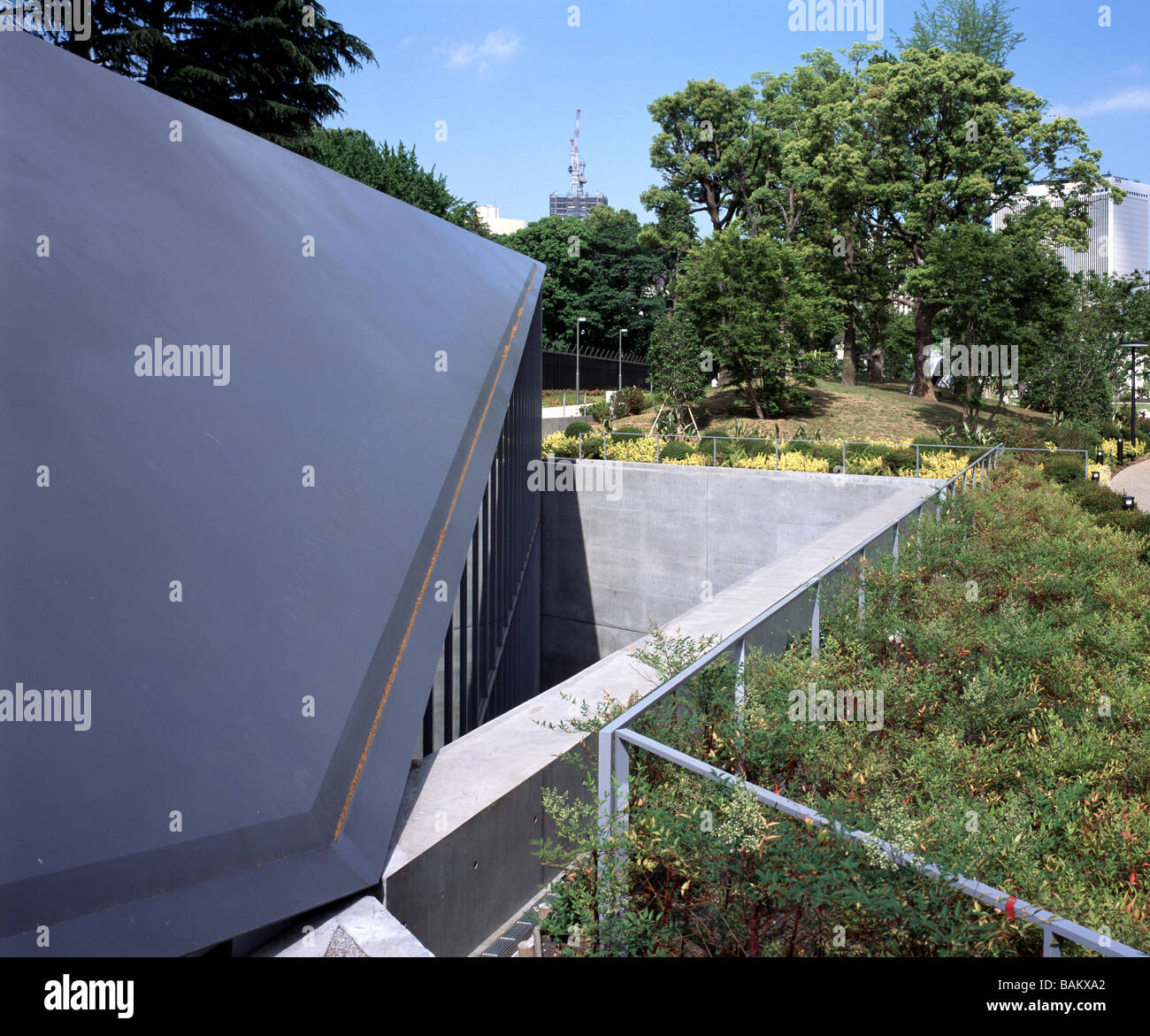 21 21 DESIGN SIGHT [DESIGN MUSEUM], TADAO ANDO, TOKYO, JAPAN Stock ...