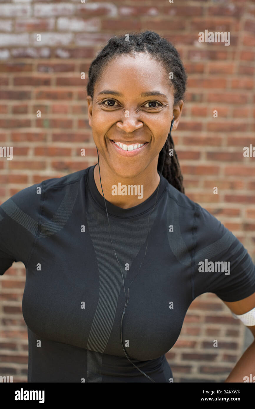 Female half length mid top woman hi-res stock photography and images ...