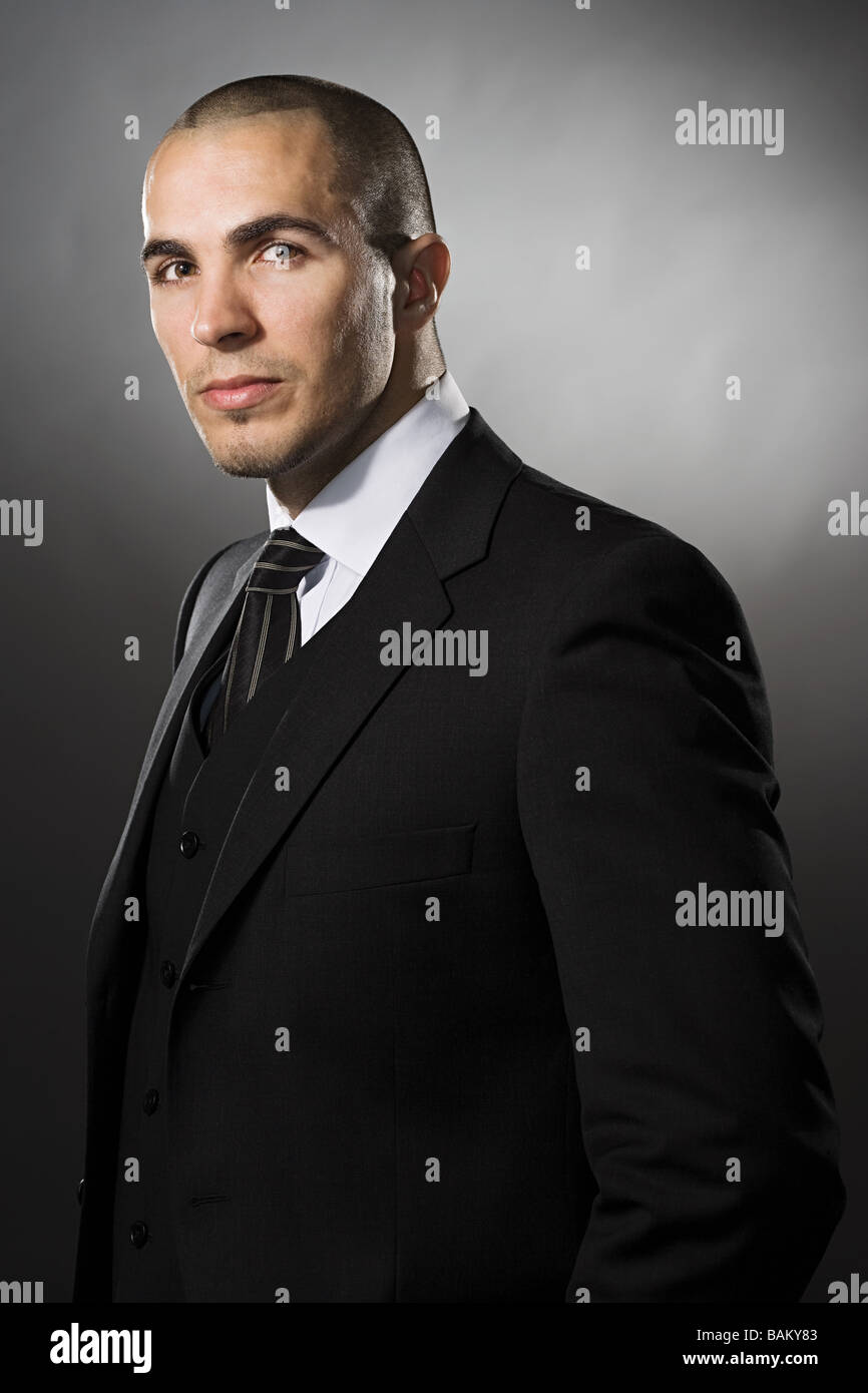 Black man wearing a suit hi-res stock photography and images - Alamy