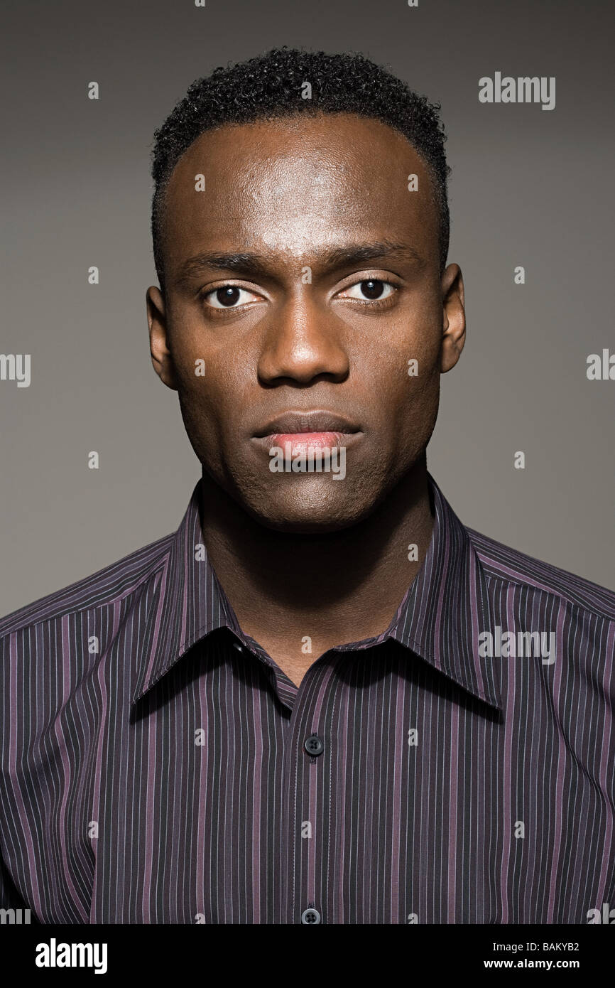 Profile of a young man Stock Photo - Alamy