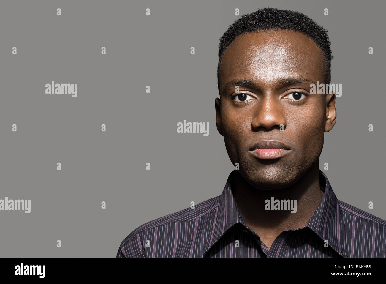 Profile of a young man Stock Photo - Alamy