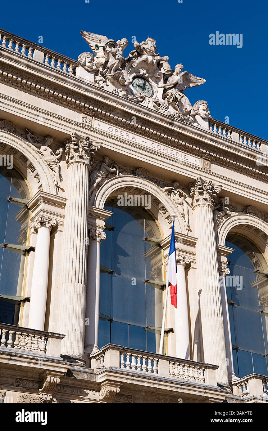 Montpellier flag hi-res stock photography and images - Alamy