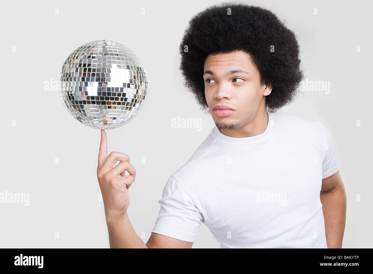 Spinning disco ball hi-res stock photography and images - Alamy