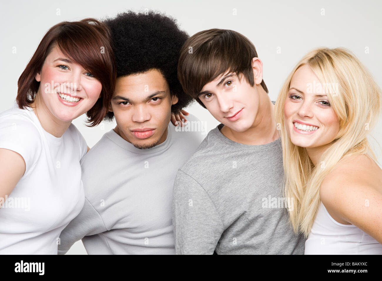 Portrait of friends Stock Photo - Alamy