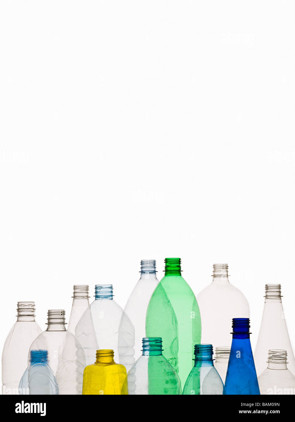 Empty plastic bottles Stock Photo - Alamy