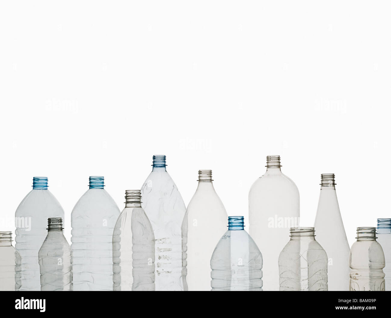 Empty plastic bottles Stock Photo - Alamy