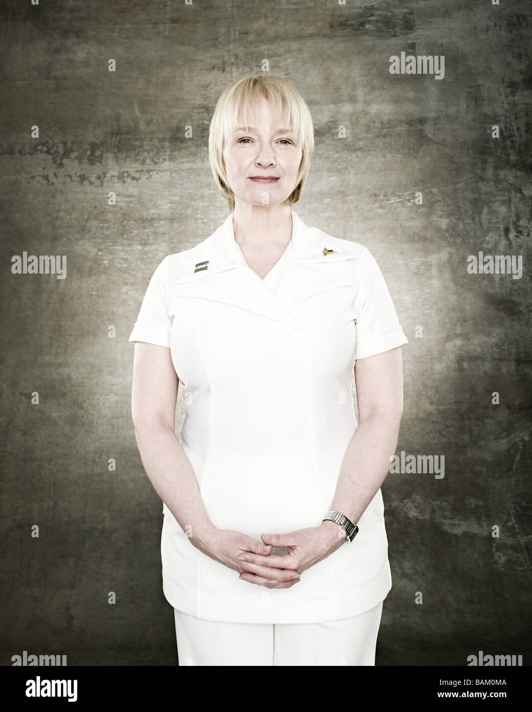 Portrait of a nurse Stock Photo - Alamy